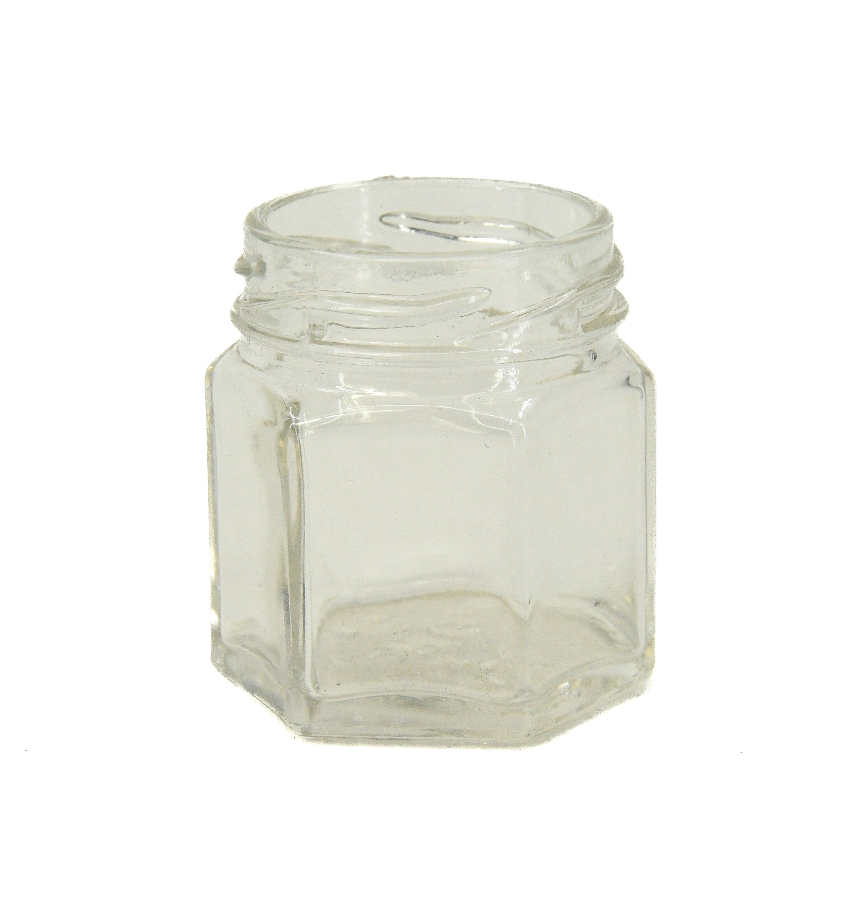 Pot hexagonaal 45ML /50gr - 46st - Het Bijenhuis